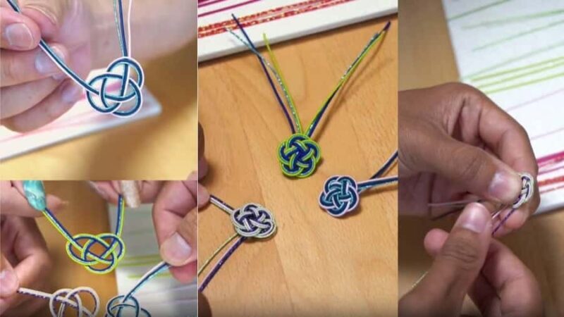 Kyoto: Mizuhiki Craft Workshop with Tea - The Creation Process