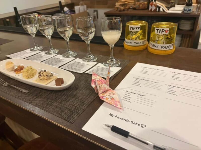 Kyoto: Sake Tasting and Lecture with Snacks - FAQ