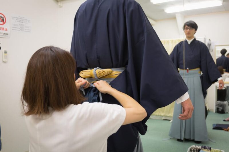 Kyoto: Samurai Kimono Rental for 1 day to stroll around - The Sum Up