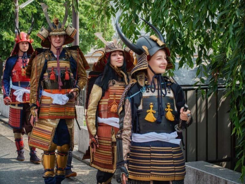 Kyoto Samurai Walk: Matcha, Calligraphy & Photoshoot - What to Expect from the Kyoto Samurai Walk