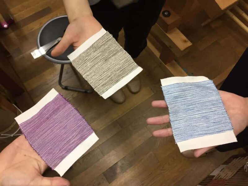 Kyoto Silk Weaving Workshop: Create Fabric from Spool - The Finish and Takeaway