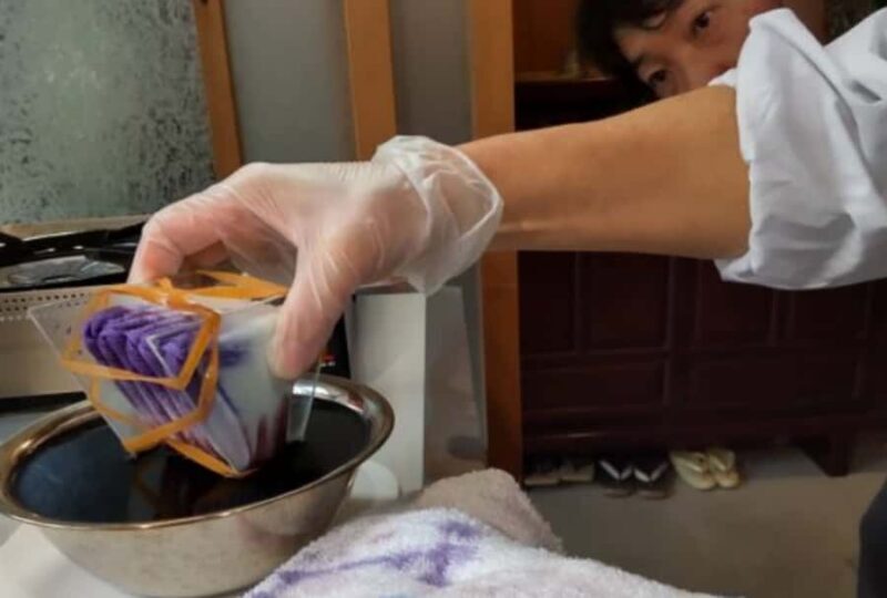 Kyoto: Snowflake Shibori Stole Dyeing Workshop (Taxi Option) - FAQ
