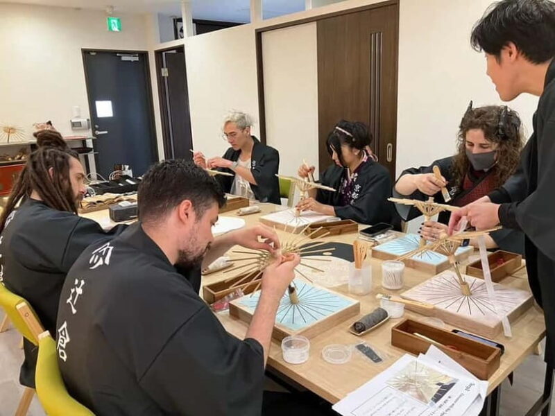 Kyoto: Traditional Mini Umbrella Making Workshop - Key Points