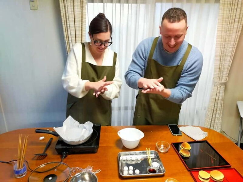 Kyoto: Wagashi (Japanese sweets) Cooking near Fushimiinari - The Sum Up