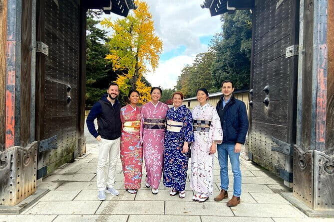Kyoto Walking Tour with Kimono Rental Lunch and Tea Ceremony - Key Points