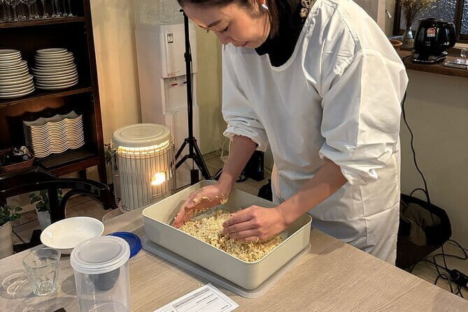 Kyoto: White Miso Cooking Class & Fermented Food Course Lunch - Key Points