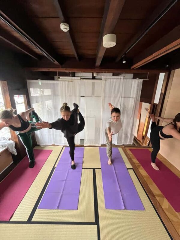 Kyoto: Yoga Class in the nature of Kyoto (Machiya/Riverside) - What to Expect During the Class
