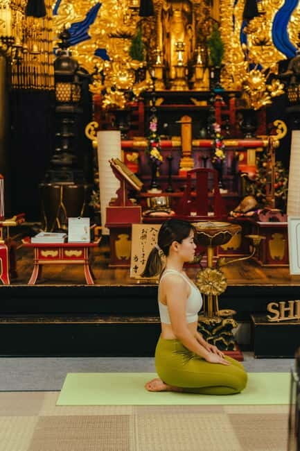 Kyoto: Yoga Session in a Japanese Temple with a Meal - Key Points