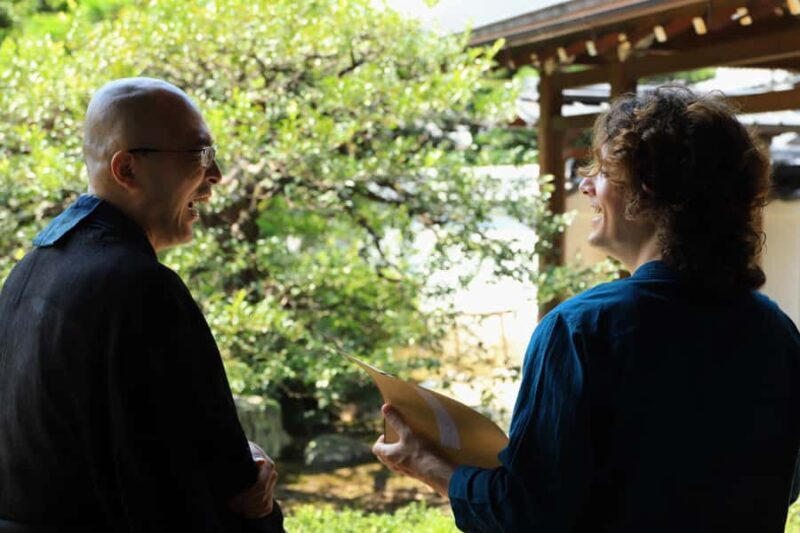 Kyoto: Zen Calligraphy Experience with a Temple Head Priest - Key Points