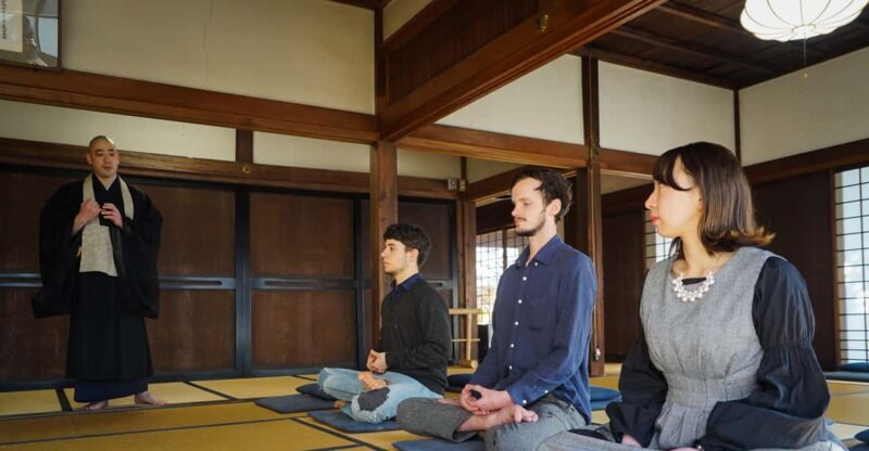 Kyoto: Zen Meditation and Garden Tour at a Temple with Lunch - Key Points