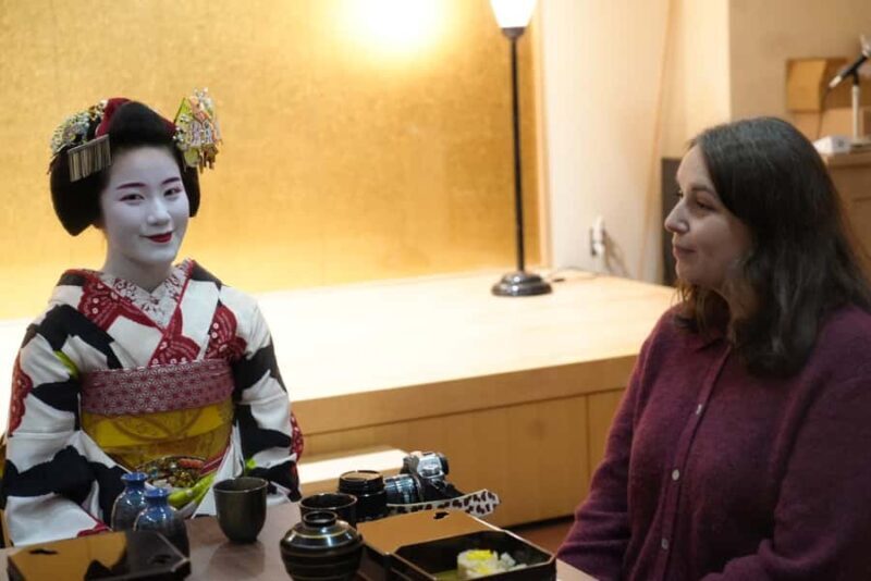 KyotoAuthentic Maiko Experience  Dinner with Drinks - An Authentic Encounter, Not Just a Show
