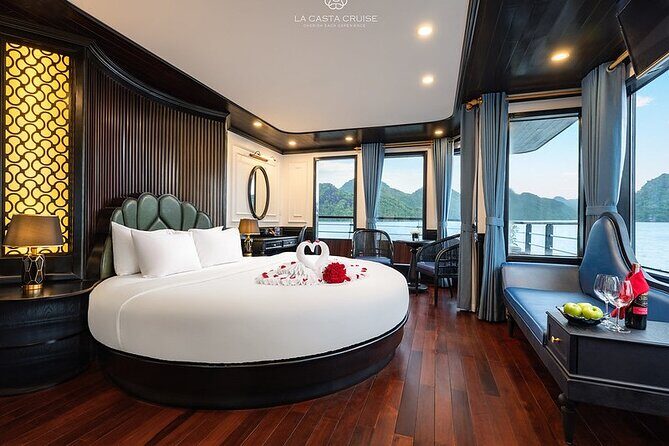 La Casta 2-Day Luxury Cruise to Ha Long & Lan Ha Bay from Hanoi - Key Points