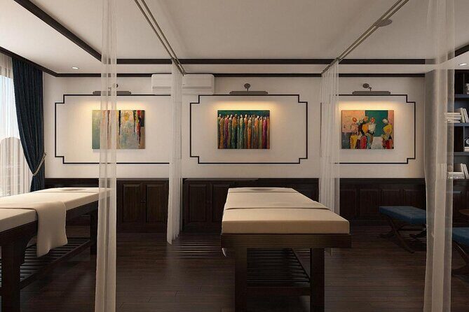 La Charm Cruise 2 day Explore Halong Bay Lan Ha Bay from Hanoi - Tuan Chau Island and the Cruise Launch