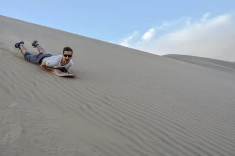 La Paz: Sandboarding - Key Points