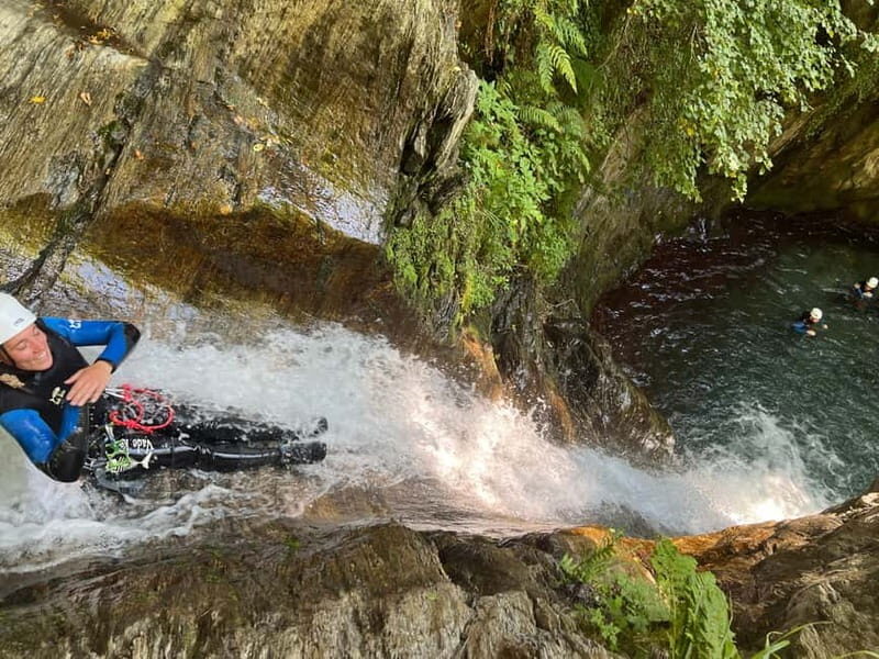 La plagne: introductory canyon at Eau Rousse - An Authentic Look at the Eau Rousse Canyon Canyoning Experience