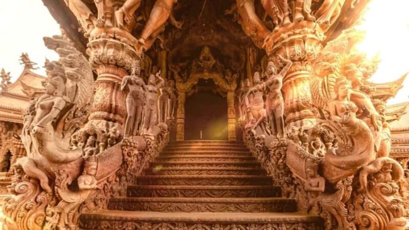 Laem Chabang Port: Sanctuary of Truth & Elephant Sanctuary - Key Points