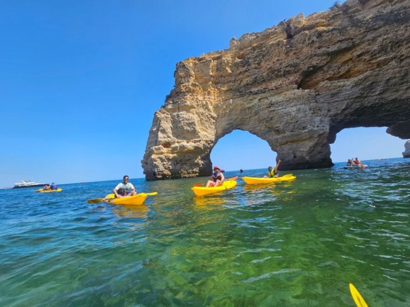 Lagoa: Benagil Cave and Marinha Beach Guided Kayaking Tour - Authenticity and Experience