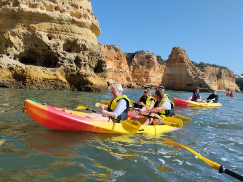 Lagoa: Benagil Cave and Marinha Beach Guided Kayaking Tour - The Sum Up