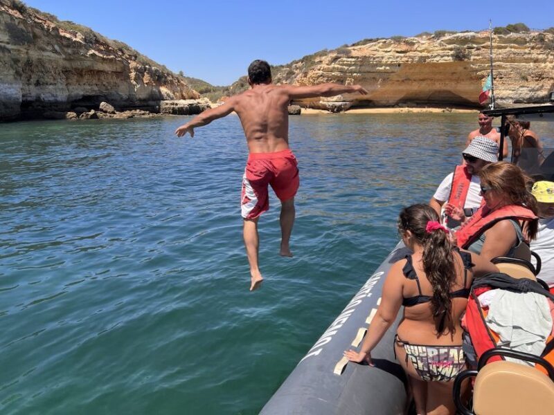 Lagoa: Dolphin Watching & Benagil Tour with Biologist Guide - Frequently Asked Questions