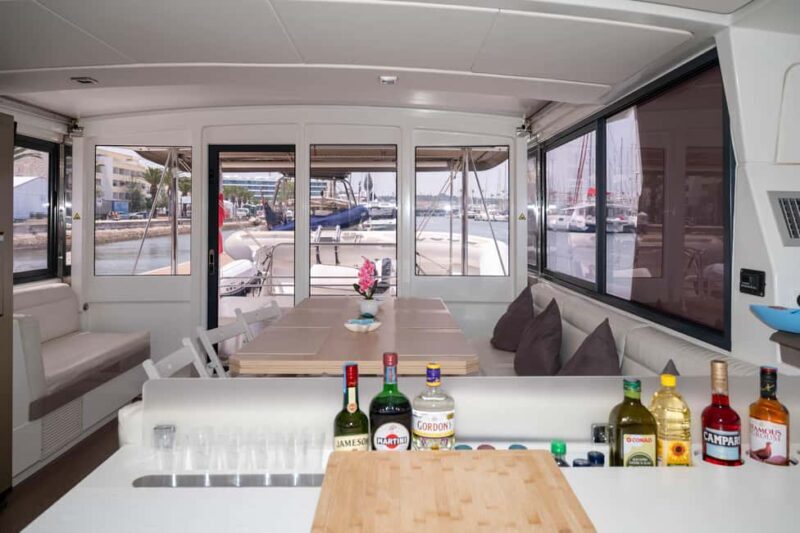 Lagos: Private Catamaran Cruise with Drinks and Snacks - Leisure and activities: swim, paddleboard, snorkel