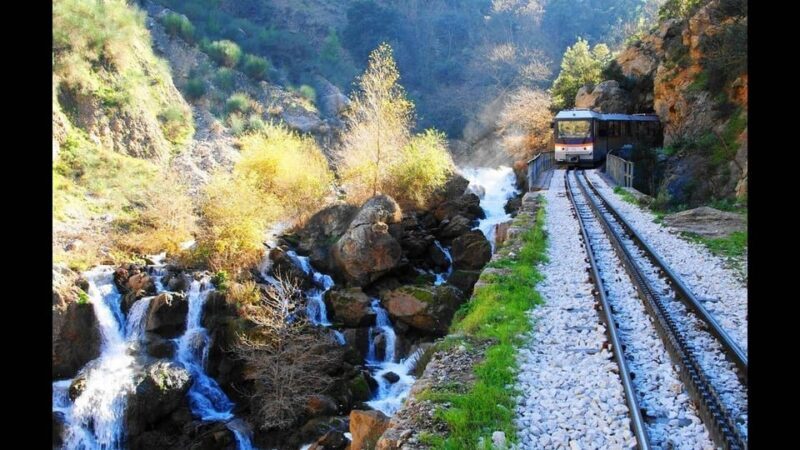 Lake caves and rack railway in Kalavryta - Key Points