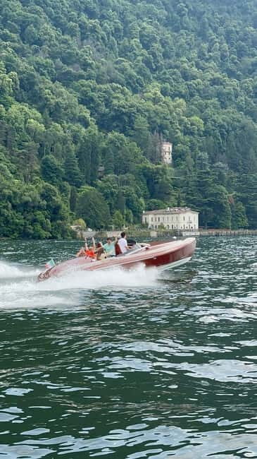 Lake Como 1 hour Luxury Private Wooden Boat Tour with driver - Key Points
