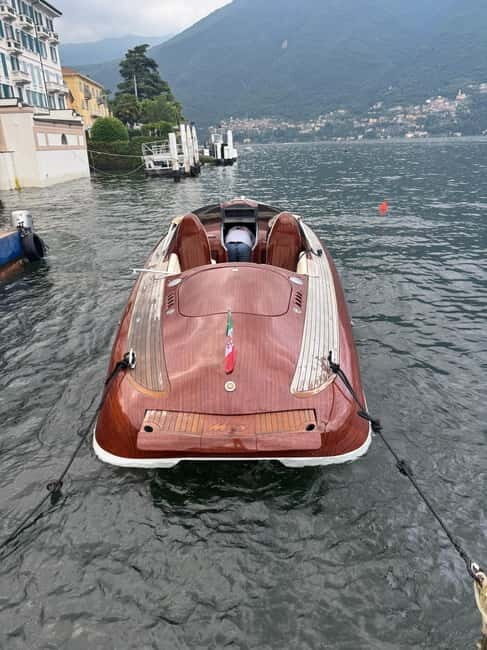 Lake Como 1 hour Luxury Private Wooden Boat Tour with driver - FAQ