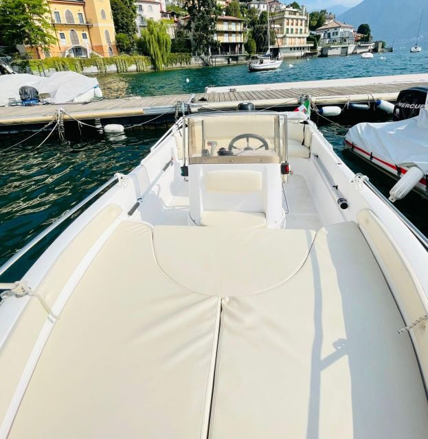 Lake Como: 5-Hour Private Boat Rental - Key Points