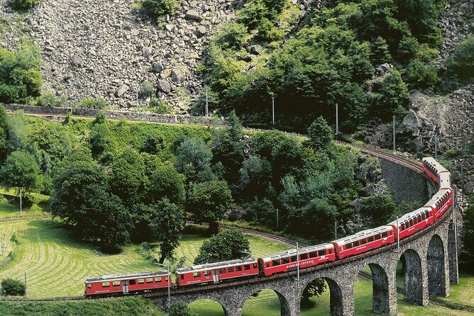 Lake Como cruise, St.Moritz and Bernina Red Train - Key Points