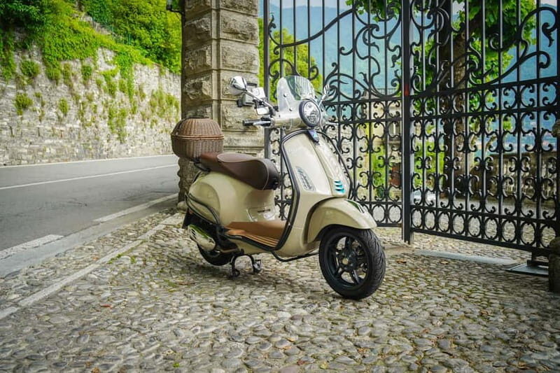 Lake Como: Full Day Vespa Adventure & Villa Carlotta Entry - Key Points