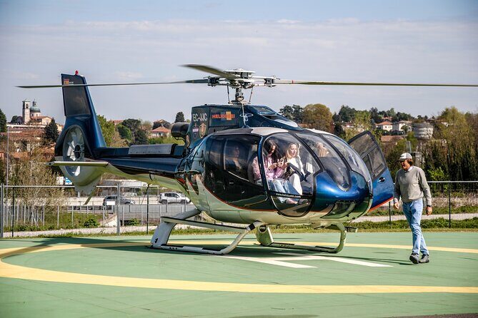 Lake Como Helicopter Tour with Stop for Lunch - Key Points