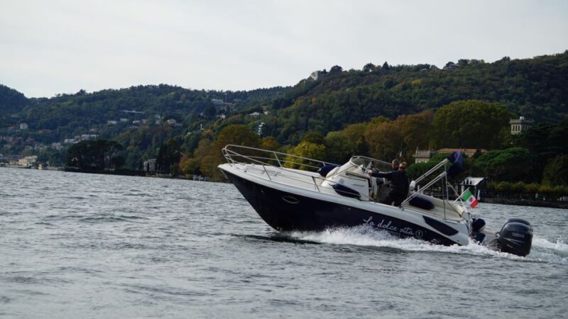 Lake Como: La Dolce Vita Private Tour 2 hours Eolo boat - FAQs