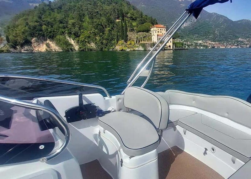 Lake Como: self-drive boat rental without a license for 40 hp boats in Lezzeno - What to Expect During the Rental