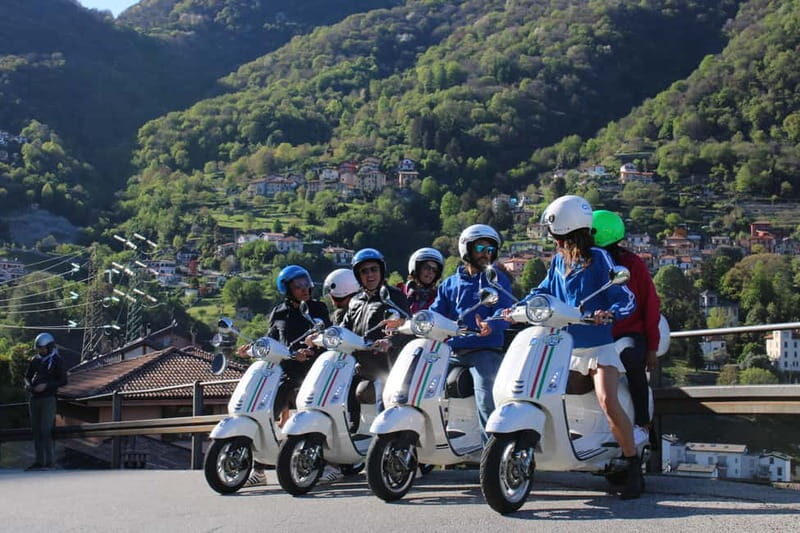 Lake Como: Vespa 125 Guided Tour with Local Guide - Key Points