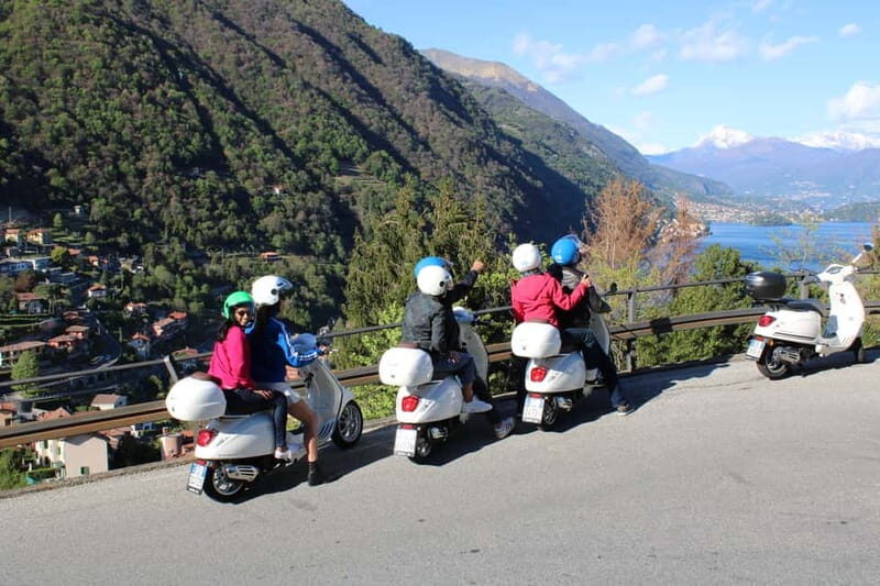 Lake Como: Vespa 125 Guided Tour with Local Guide - Detailed Breakdown of the Itinerary