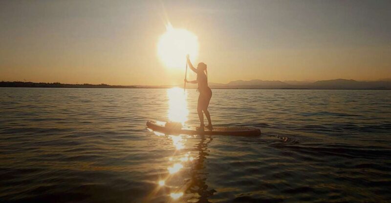 Lake Garda: Stand Up Paddleboard Experience with Dry Bag - The Route and Setting