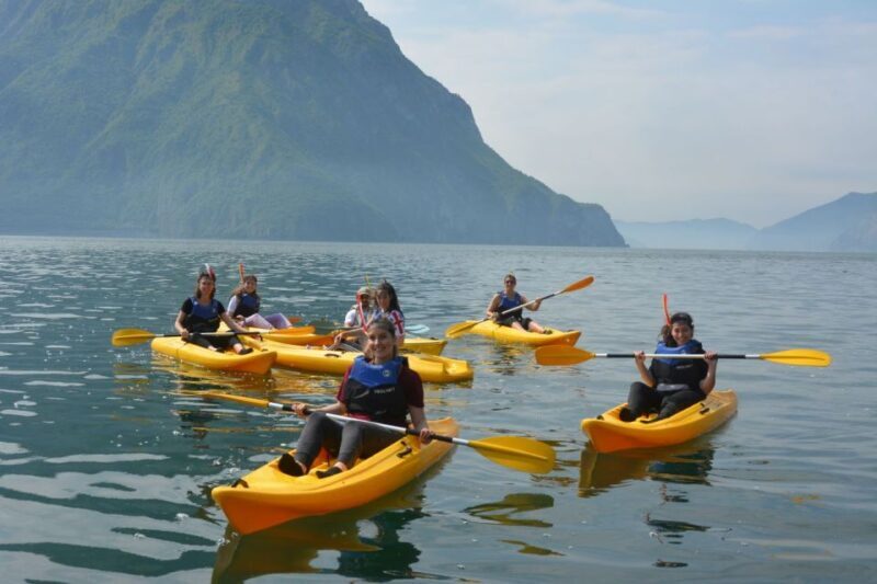 Lake Iseo: Baia del Bogn Kayak Tour - About the Equipment and Facilities