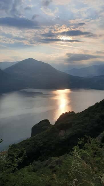 Lake Iseo from Brescia: Sunset day trip to Corna 30 Passi - Key Points