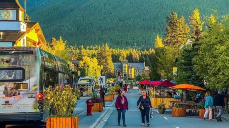 Lake Louise, Emerald Lake, Minnewanka Cruise & Banff Town - Key Points