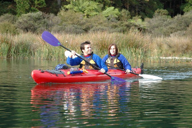Lake Rotoiti Evening Kayak Tour including Hot Springs, Glowworm Caves and BBQ Dinner - The Sum Up