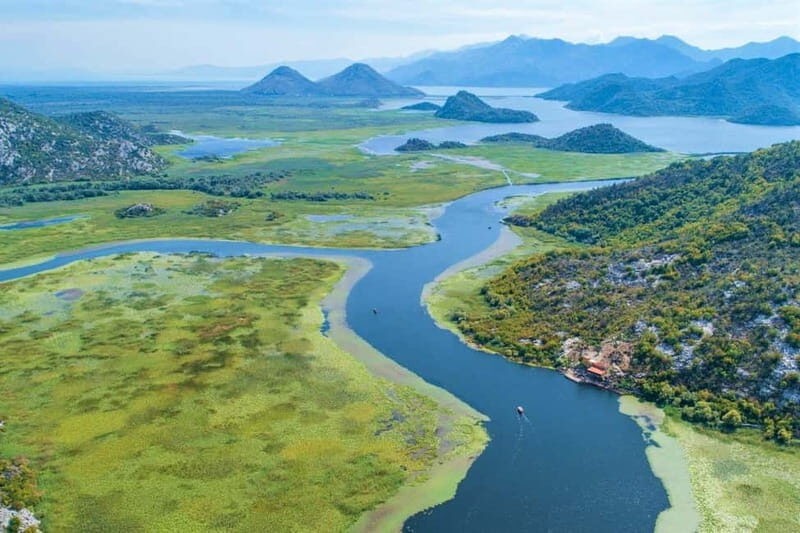 Lake Skadar: Visit the Montenegrin Venice - The Moraa River: The Largest Lake Tributary