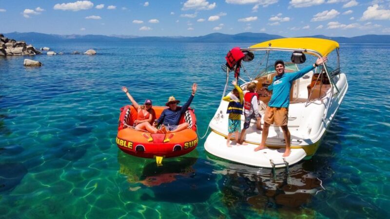Lake Tahoe: Private Customizable Cruise with Watersports - Who Will Love This Experience