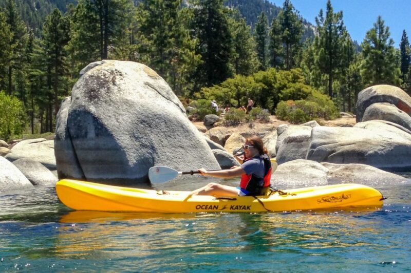 Lake Tahoe: Sand Harbor Kayak Tour - Key Points