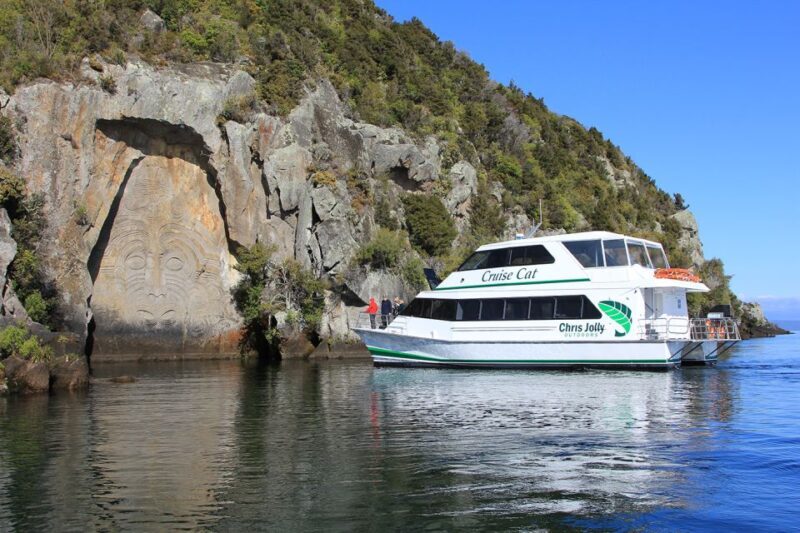 Lake Taupo: Maori Rock Carvings 8.30 AM 1.5-Hour Cruise - Key Points