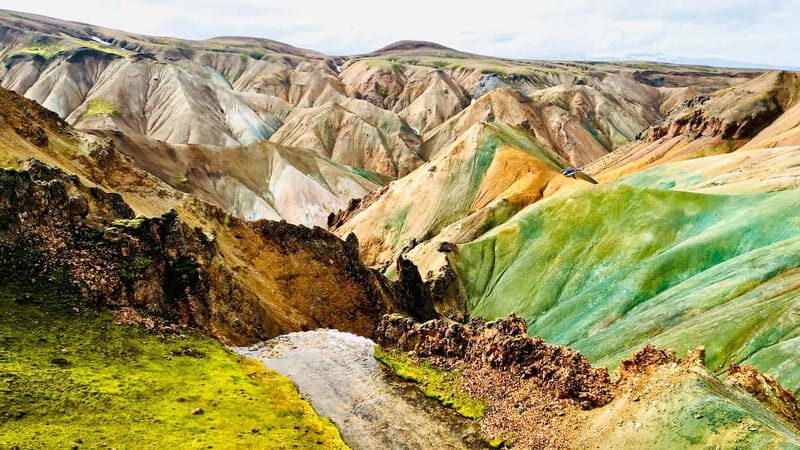 Landmannalaugar: Helicopter tour with 3 Landings - Key Points