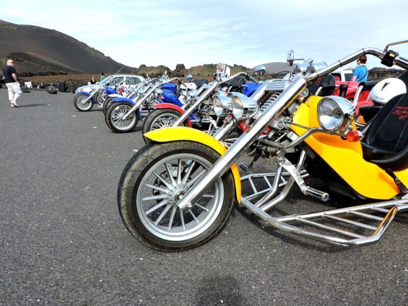 Lanzarote: three wheeler trike tour for three people - An Exciting Way to See Lanzarote