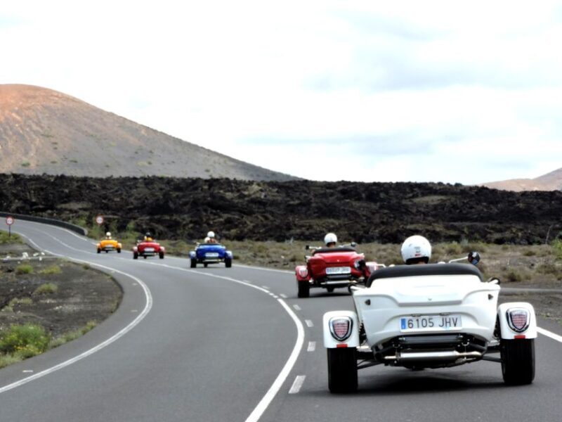 Lanzarote: three wheeler trike tour for three people - Authentic Feedback from Travelers