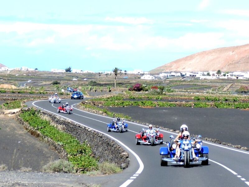 Lanzarote: three wheeler trike tour for three people - Why This Tour Works