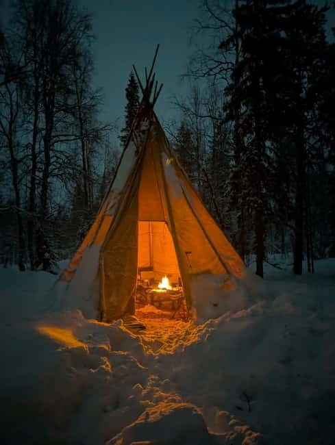 Lapland: A Day at a Traditional Log Cabin & Snowshoe Trek - Key Points