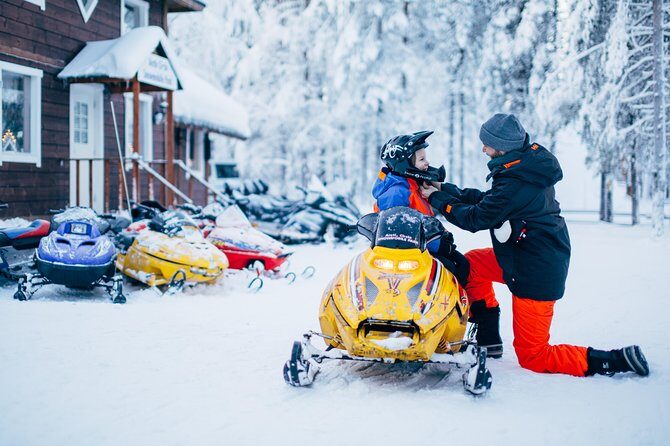 Lapland Family Snowmobile Safari from Rovaniemi - The Balance of Value and Experience